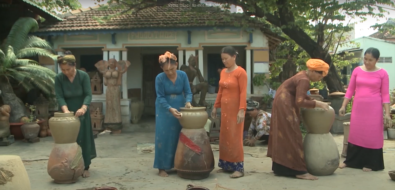 Đôi nét về nghệ thuật làm gốm của người Chăm