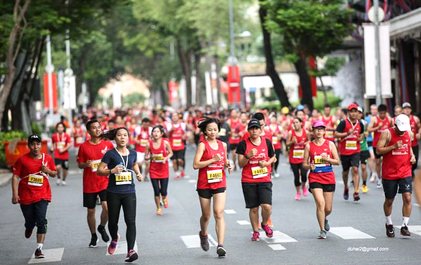 Techcombank tổ chức giải chạy Hà Nội Marathon Techcombank mùa thứ 2
